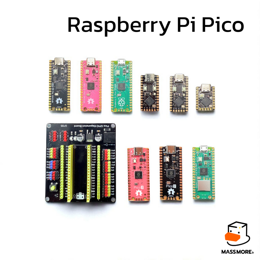 Raspberry Pi Pico Pico2 Rp2040 Rp2350 Mini Supermini Picow Micropython Arduino Development Board