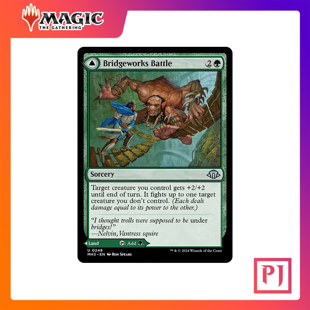 [MTG] Bridgeworks Battle // Tanglespan [MH3] [GREEN] [UNCOM] [NORMAL ...