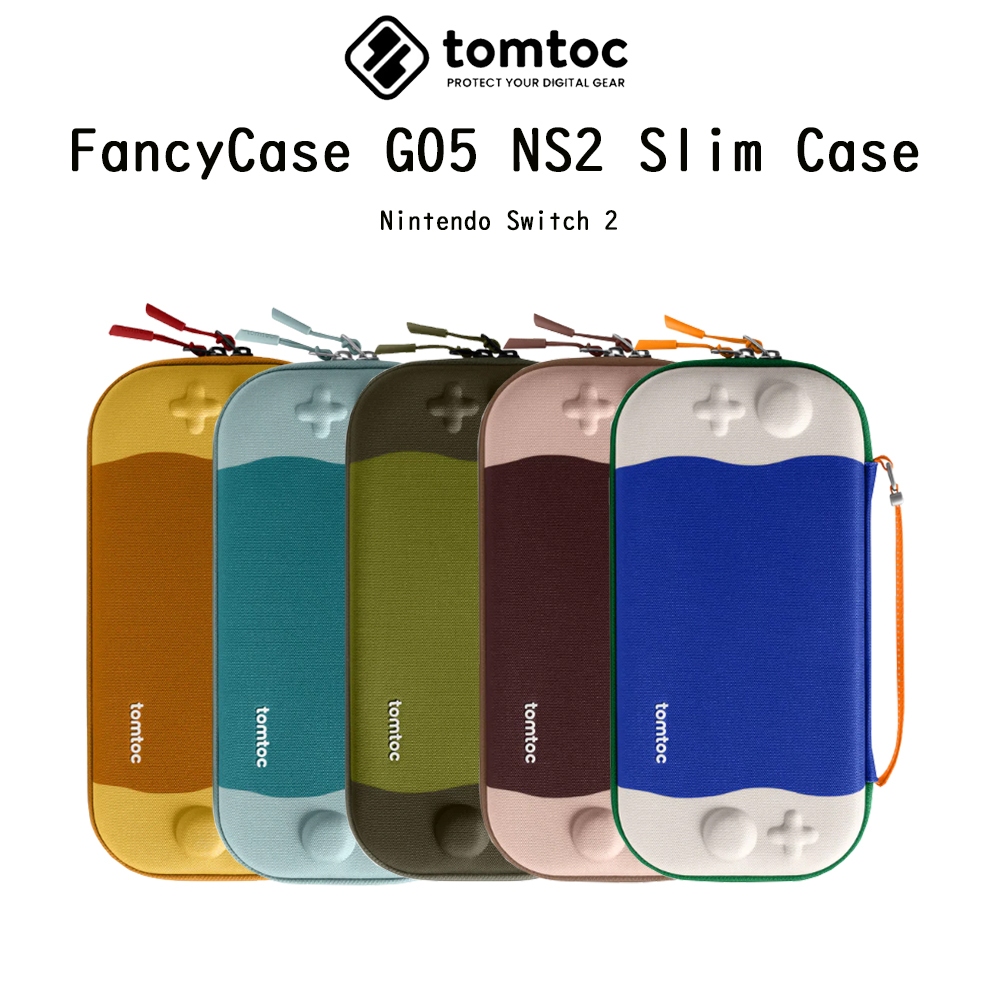 TOMTOC FancyCase G05 NS2 Slim Case Premium Grade Shockproof Bag For Nintendo Switch 2 (New ...