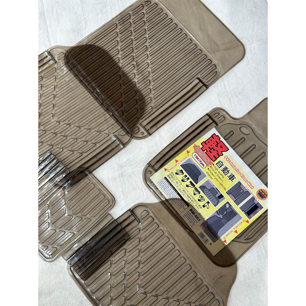 5 Pcs PVC Car Floor Mats Japanese Or Sold Separately Front And Rear ...