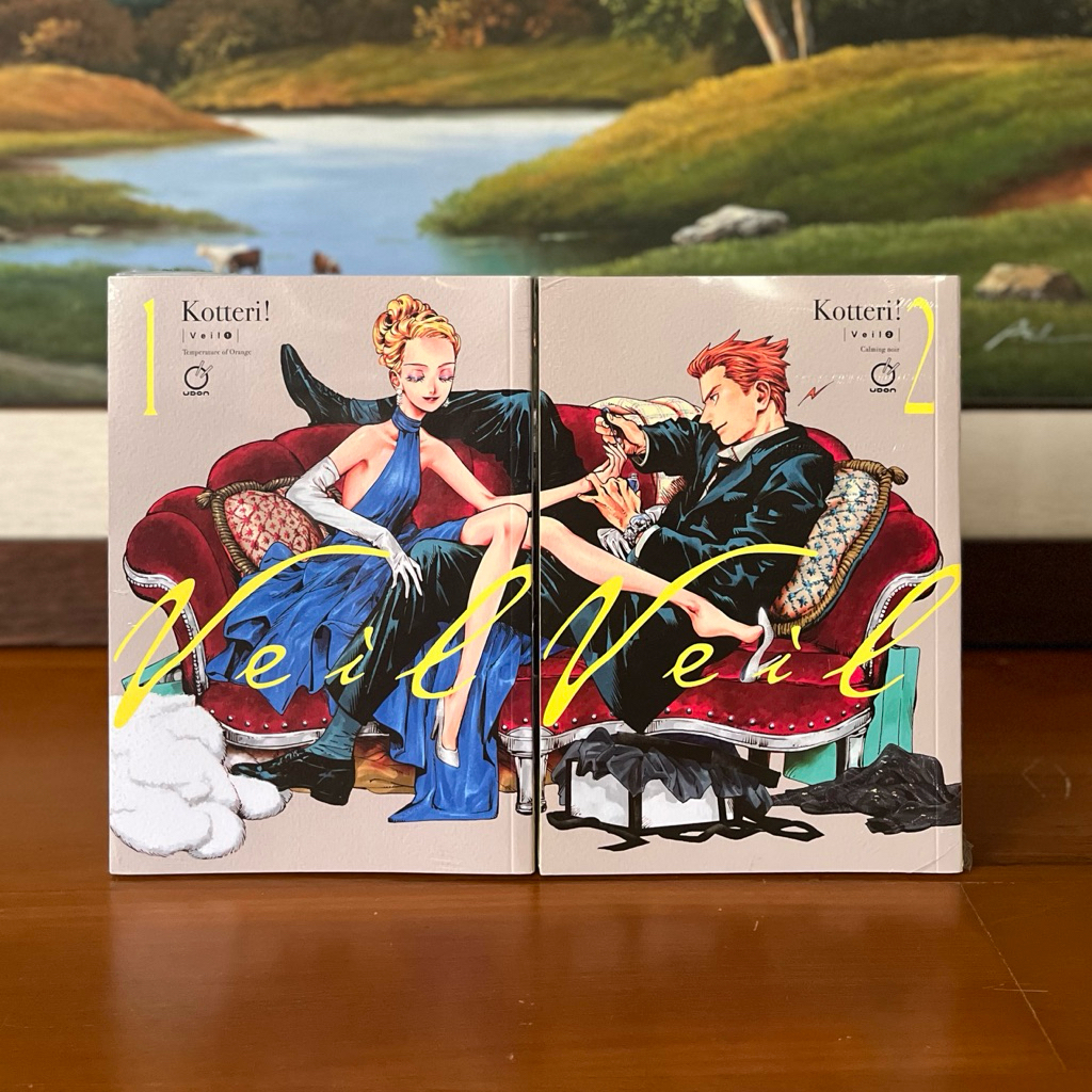 * [English Version] Veil by Kotteri! Vol.1-2 Comic Manga (Authentic ...