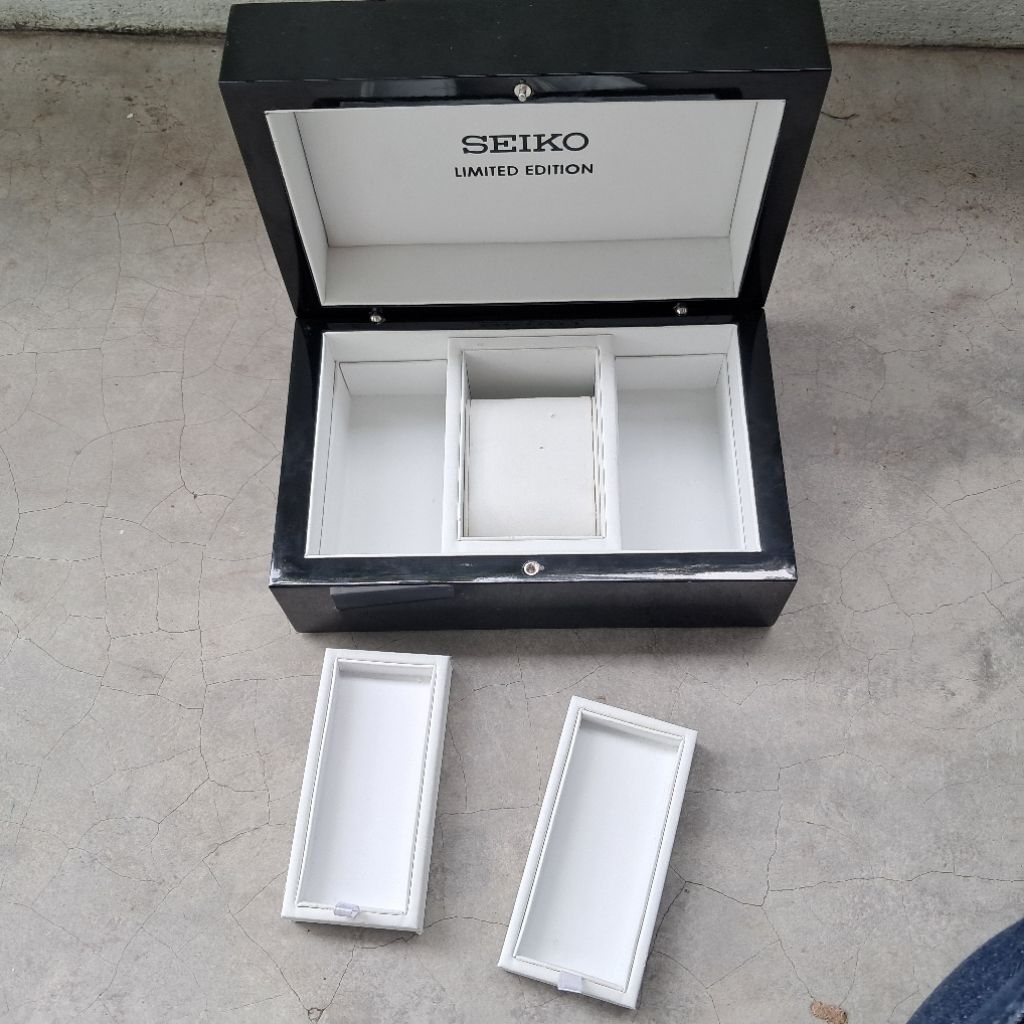 Seiko Limited Edition Wooden Watch Box | Shopee Malaysia