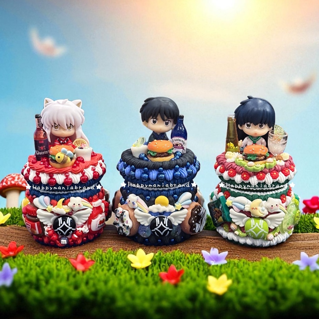 DIY Inhaler Case 3 Characters From The Famous Anime Inuyasha Beautiful ...
