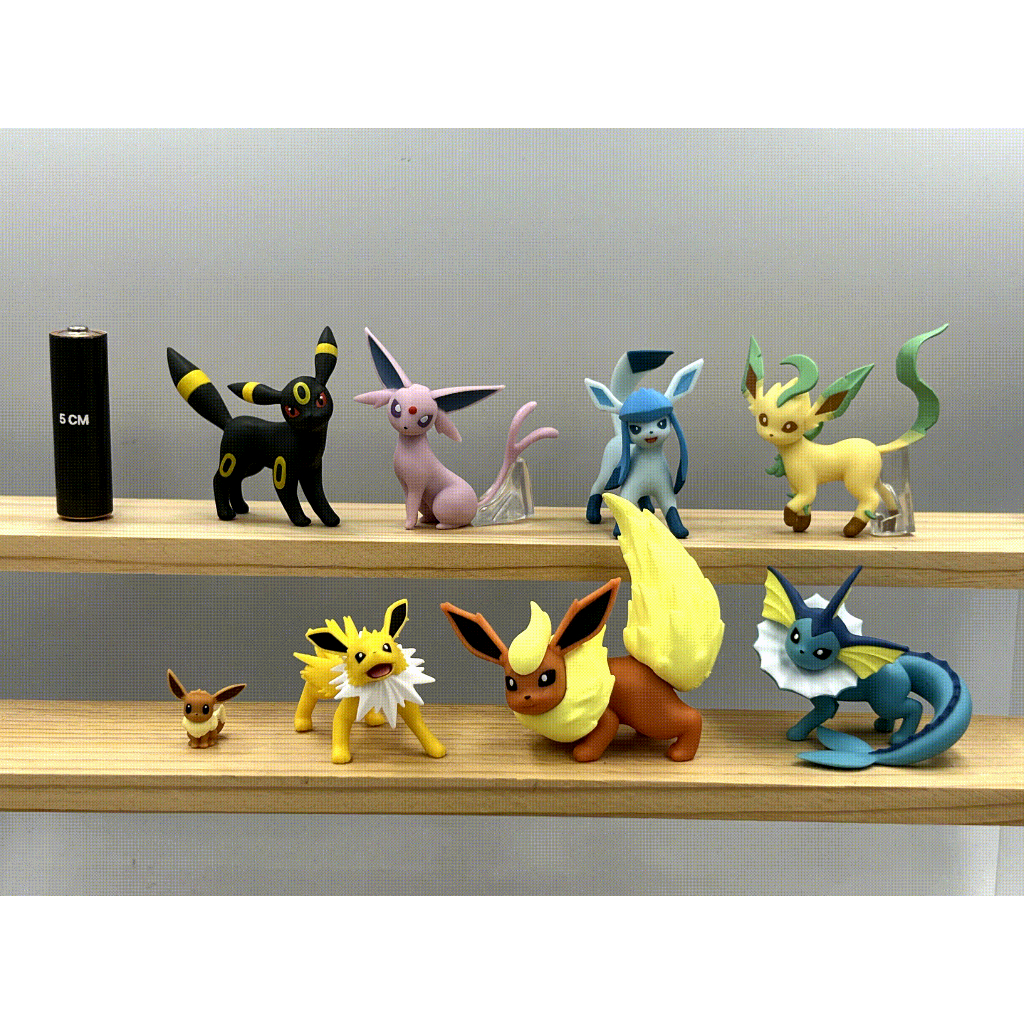 Pokemon Scale World : Eeveelution set (Sold Separately) | Shopee Malaysia