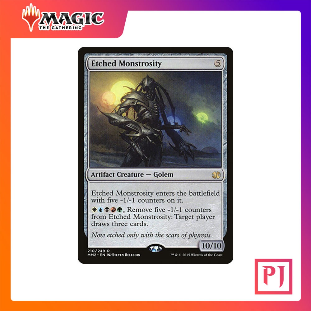 [MTG] Etched Monstrosity [MM2] [ARTIFACT] [RARE] [NORMAL] [ENG] (Magic Card/Magic the Gathering ...