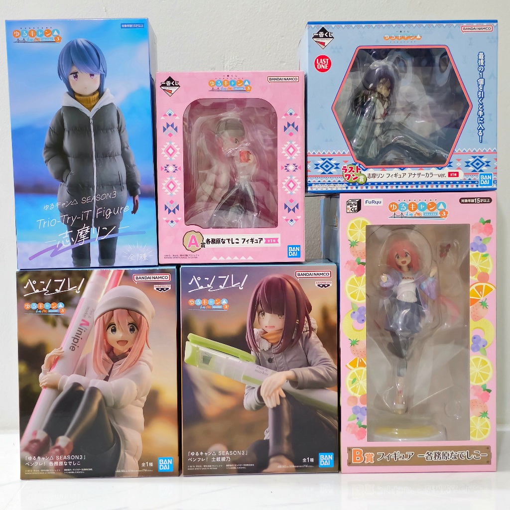 [Authentic Figure] Yurucamp-Kagamihara Nadeshiko/Shima Rin-Special ...
