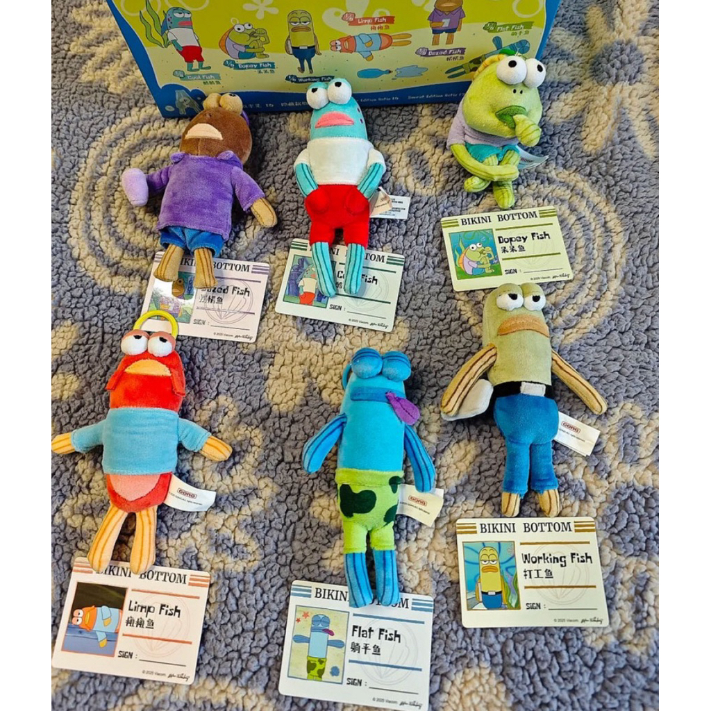 Express Delivery Popmart Bikini Bottom Buddies-Whimsical Plush 1 ...