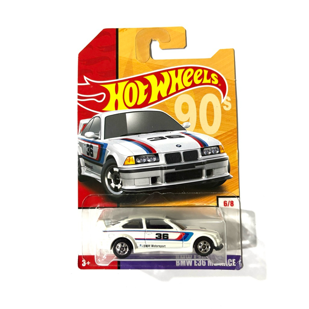 Hot Wheels | BMW E36 M3 RACE |!!️Wrinkle Packaging Corner Crease ...