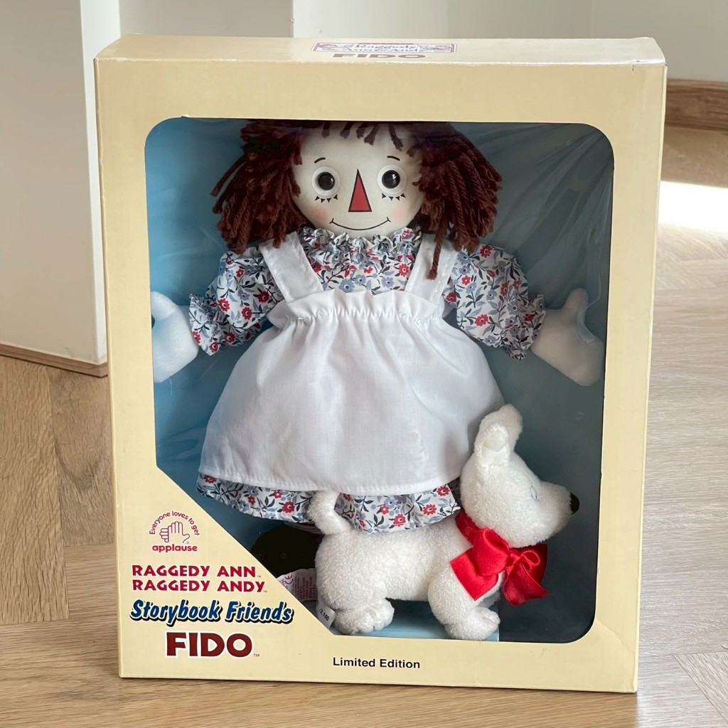 Annabelle Raggedy Ann with Fido Limited Edition Storybook Friends ...