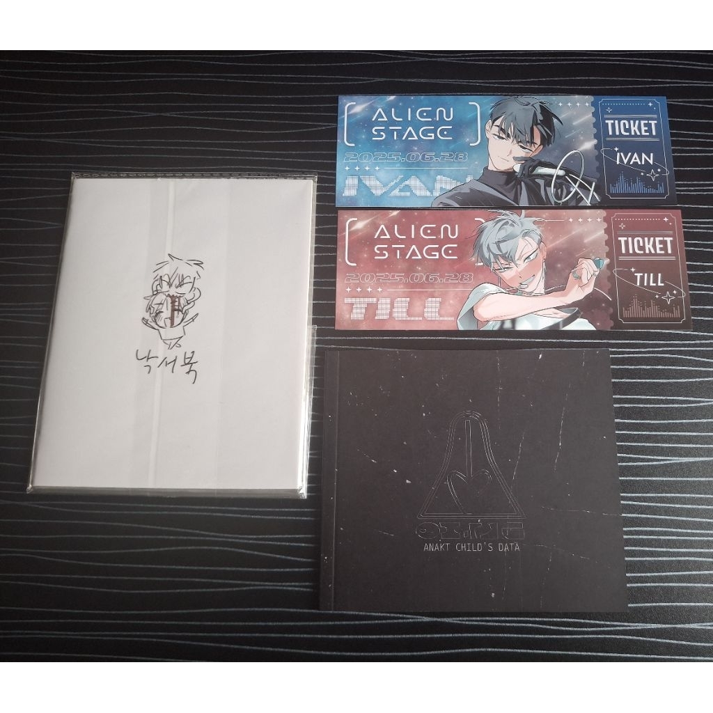 ALIEN STAGE Doodle Book [IVANTILL] (No Production!!️) Limited Edition ...
