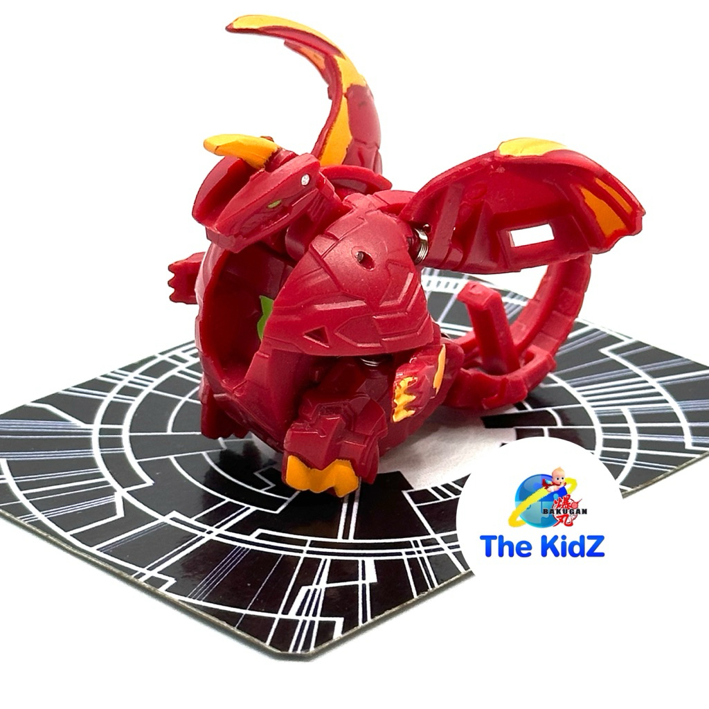Bakugan B3 Battle Planet Baku001 Dragonoid Drago Red Toy Japan | Shopee ...
