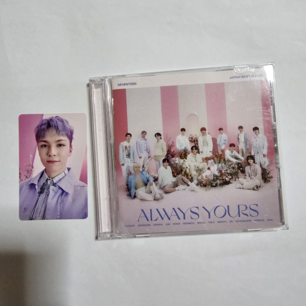 SEVENTEEN JAPAN BEST Album-ALWAYS YOURS (Standard) CD Unpacked Good Condition As In The Picture ...