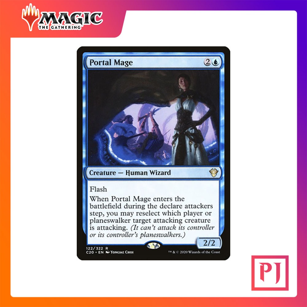 [MTG] Portal Mage [C20] [BLUE] [RARE] [NORMAL] [ENG] (Magic Card/Magic ...