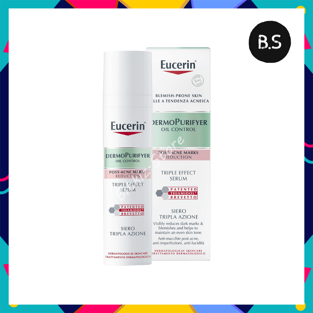 Eucerin Dermopure Triple Effect Serum Post-Acne Marks Reduction Thai ...