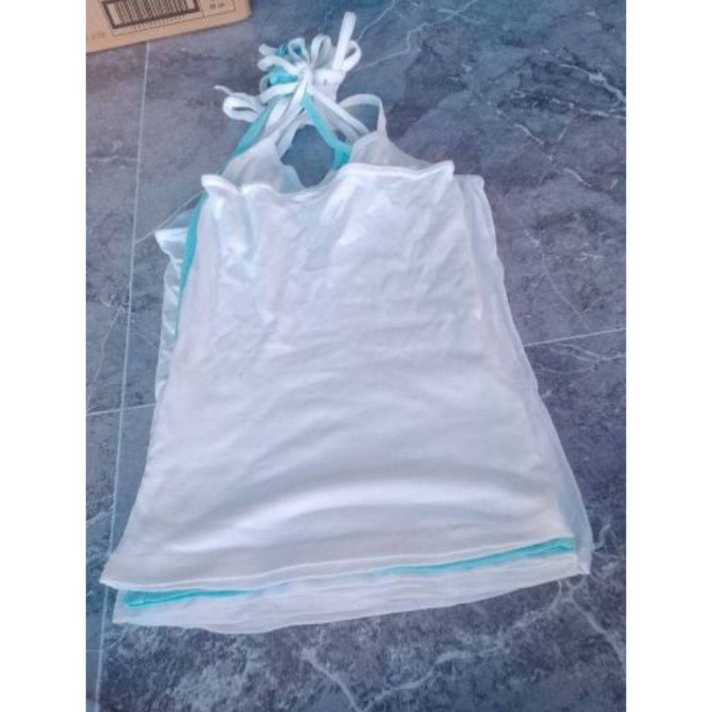 Spaghetti Strap Full Body (Cotton) | Shopee Malaysia