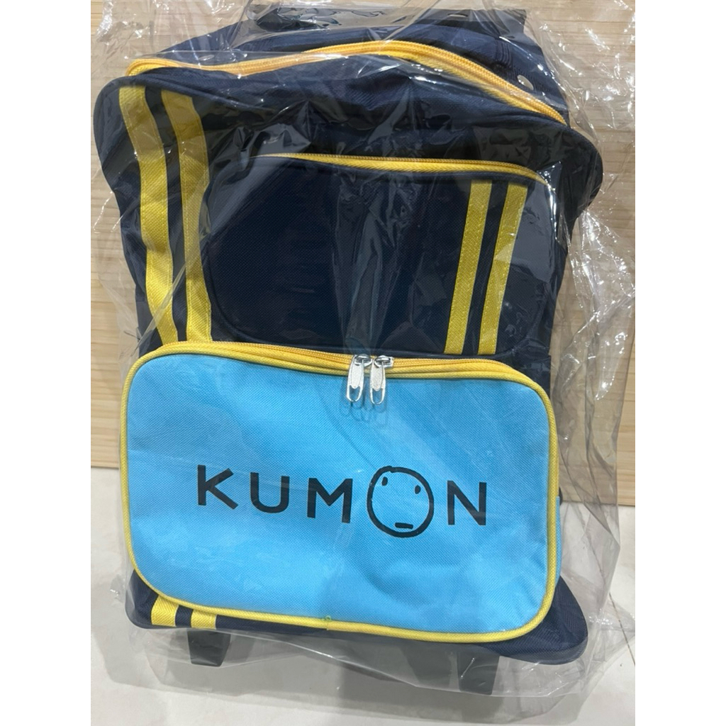 kumon Backpack/trolley bag (With 2 Wheels And Pull-Out Rod And ...