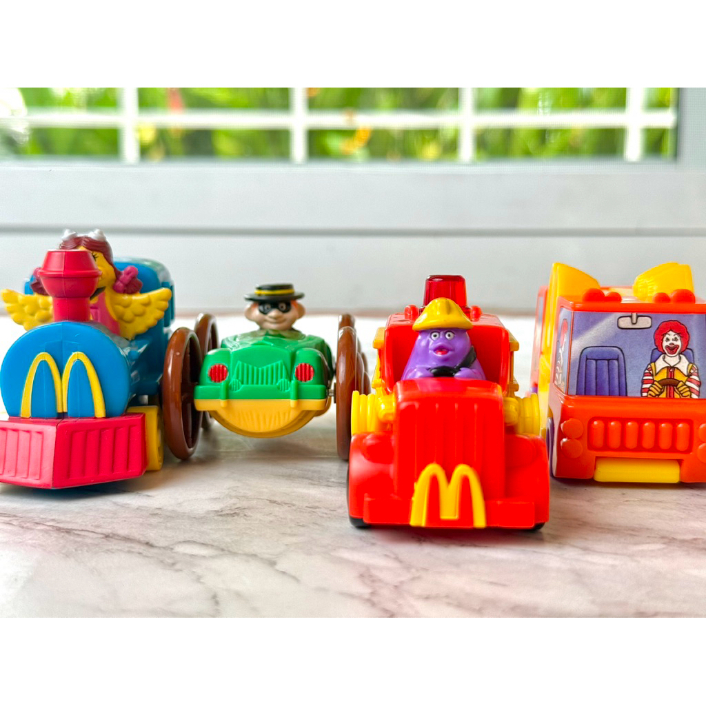Mc Surprise Rider Happy Meal Mcdonald's Toys (Full Set)(Unwrapped ...