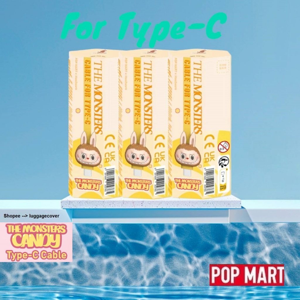 Random- Type-C Charging Cable: Labubu The Monsters Candy-POP MART ...