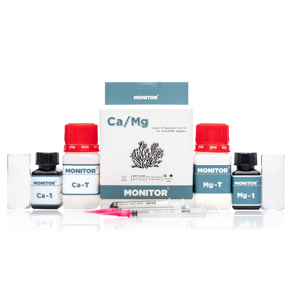Calcium And Magnesium TEST KIT For Coral MONITOR Ca/Mg & Reef | Shopee ...