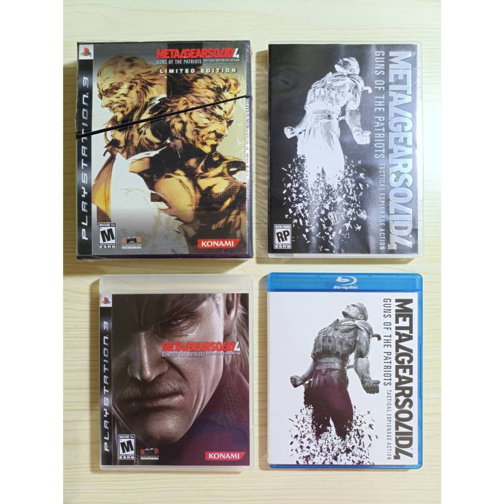(2nd Hand) PS3 - Metal Gear Solid 4 Limited Edition (Z1)(Eng) | Shopee ...