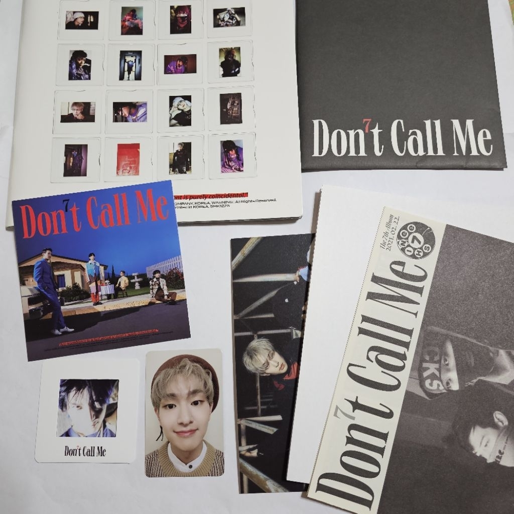 SHINee [Don't Call Me] 7th Album [REALITY _ PHOTOBOOK Ver.] Unpacked Good Condition Get The Item ...
