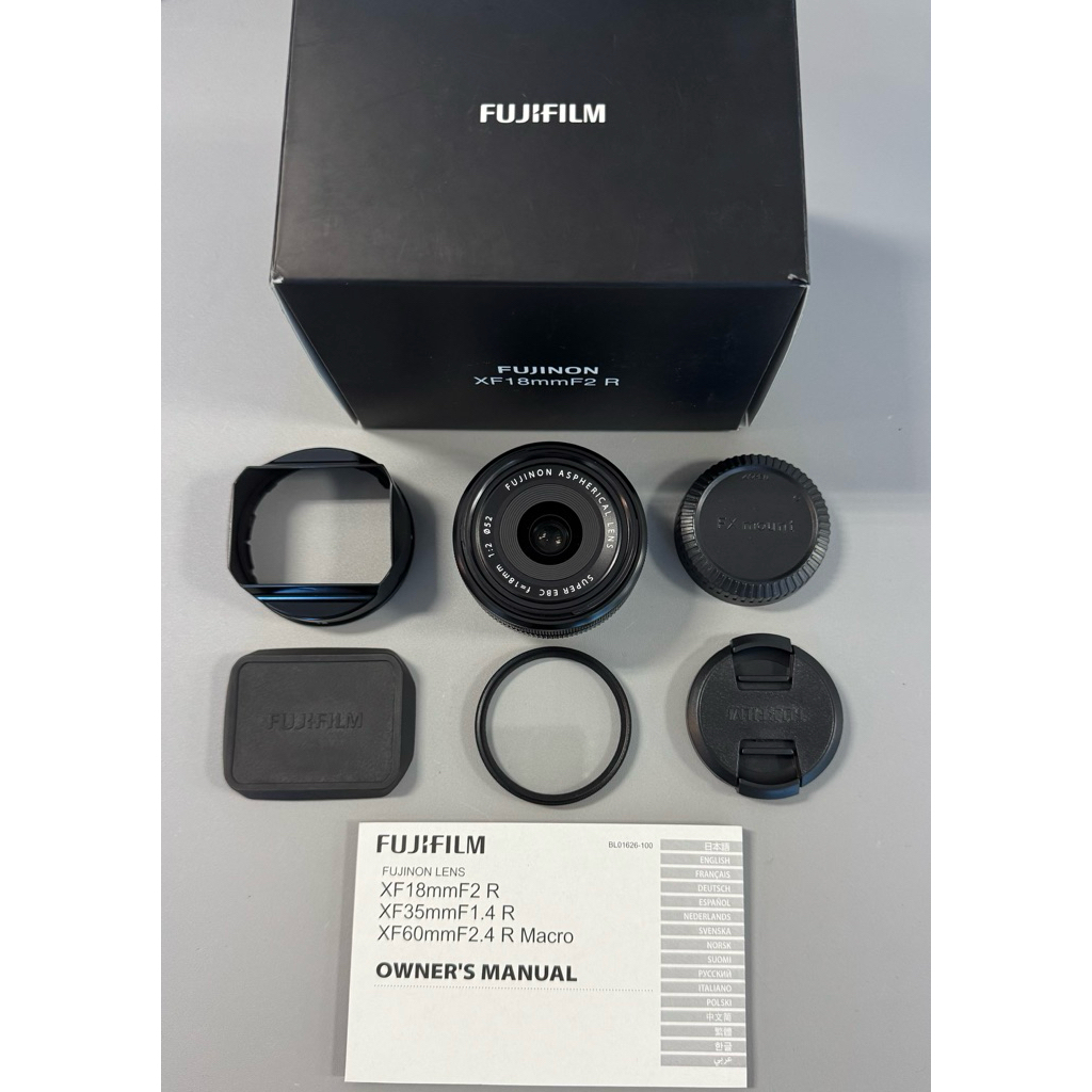 Fuji XF 18 F2 R Second Hand Good Condition All Filters Included ...