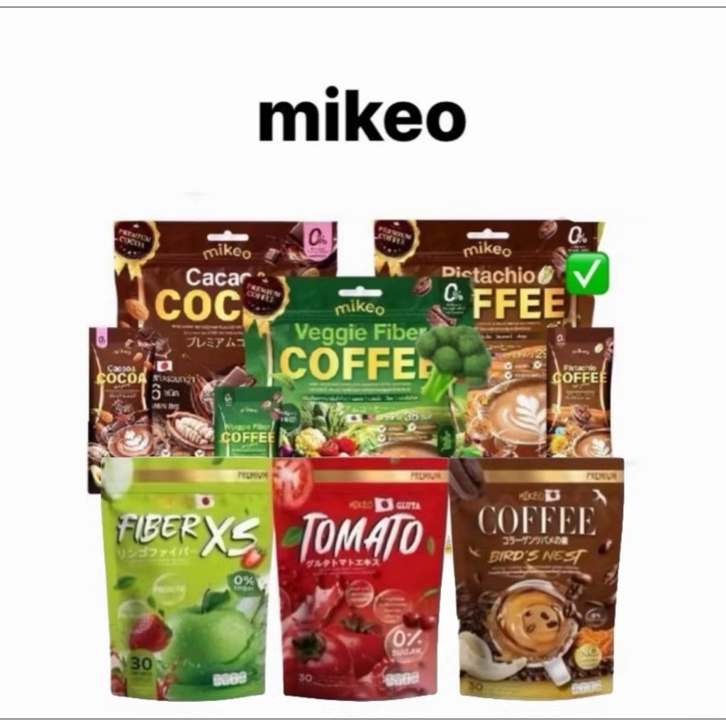 Mikeo coffee Fiber Vegetable Double Chocolate Cocoa Miguel Korean ...