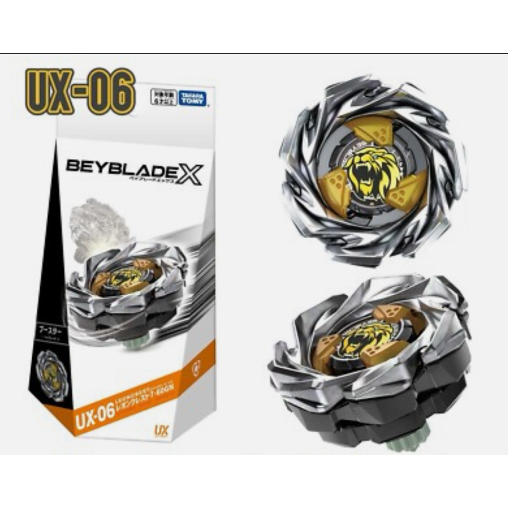 akara Tomy Beyblade X UX-06 Leon Crest 7-60GN Booster | Shopee Malaysia