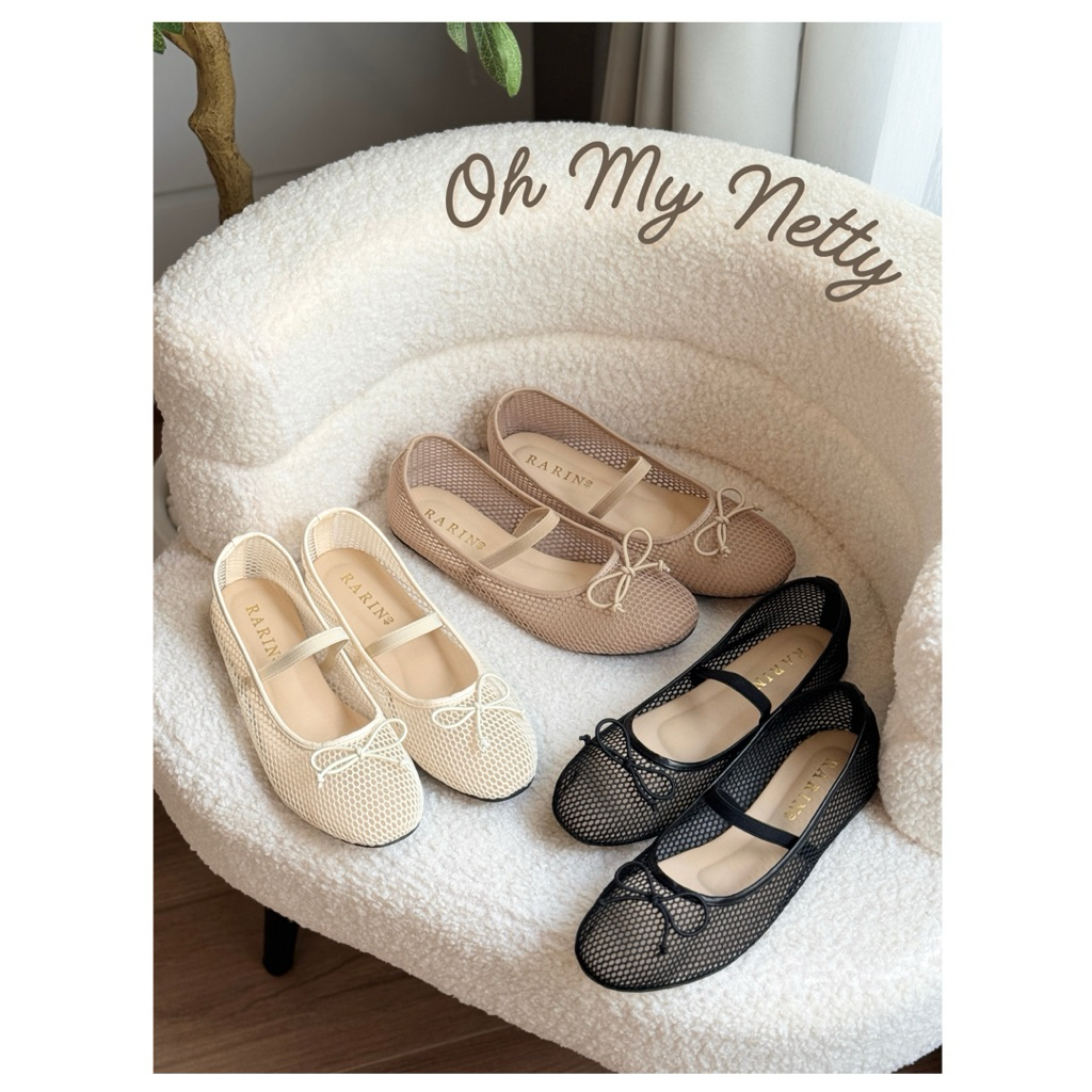 [Netty] Mesh Cut Shoes Hit Work ** Plump Feet/Wide Plus More | Shopee Malaysia