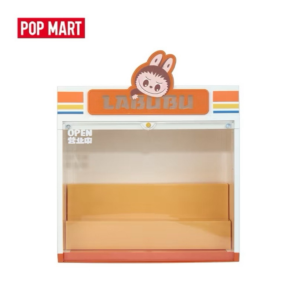 Cute LABUBU POP-UP Display Case POP Mart THE MONSTERS Wacky Series ...