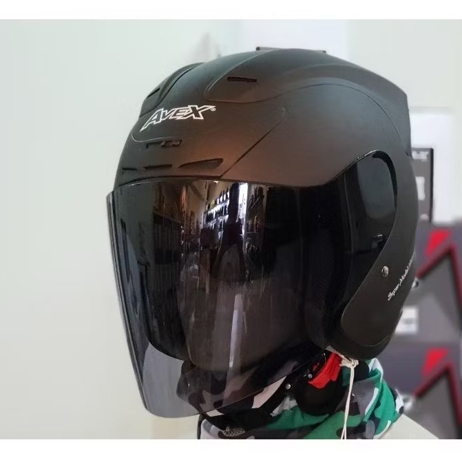 Avex Combat Helmet Matt Black | Shopee Malaysia