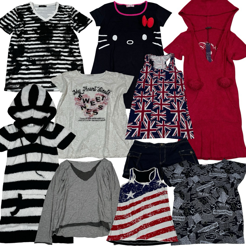 Y2K Japan Punk Crew Style Used Clothes | Shopee Malaysia