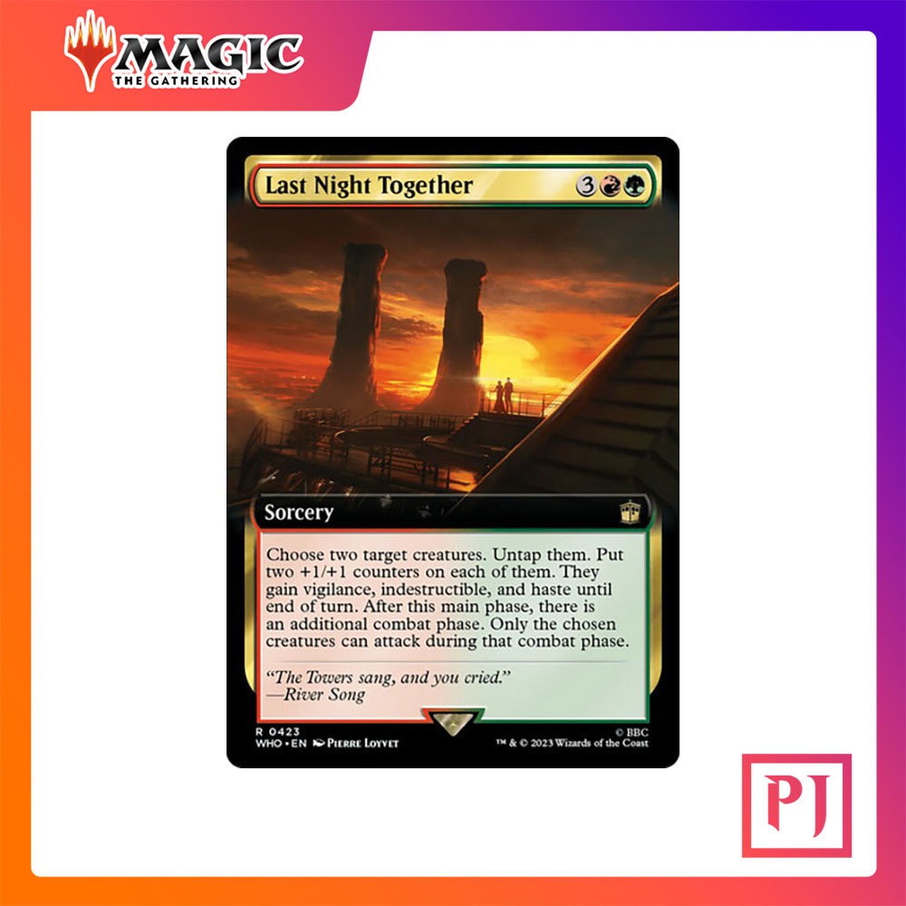 [MTG] Last Night Together (Extended Art) [WHO] [MULTI] [RARE] [NORMAL ...