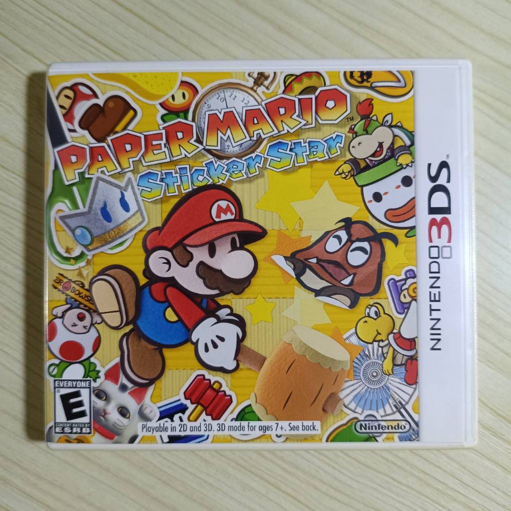 (2nd Hand) Nintendo 3ds 3ds - Paper Mario Sticker Star (us) | Shopee ...