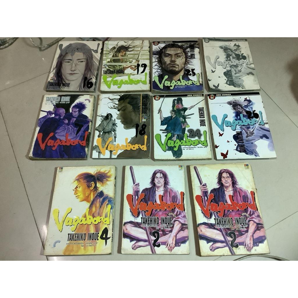 2nd Hand Comic Book Japanese Manga -Vagabond by TAKEHIKO INOUE Musashi ...
