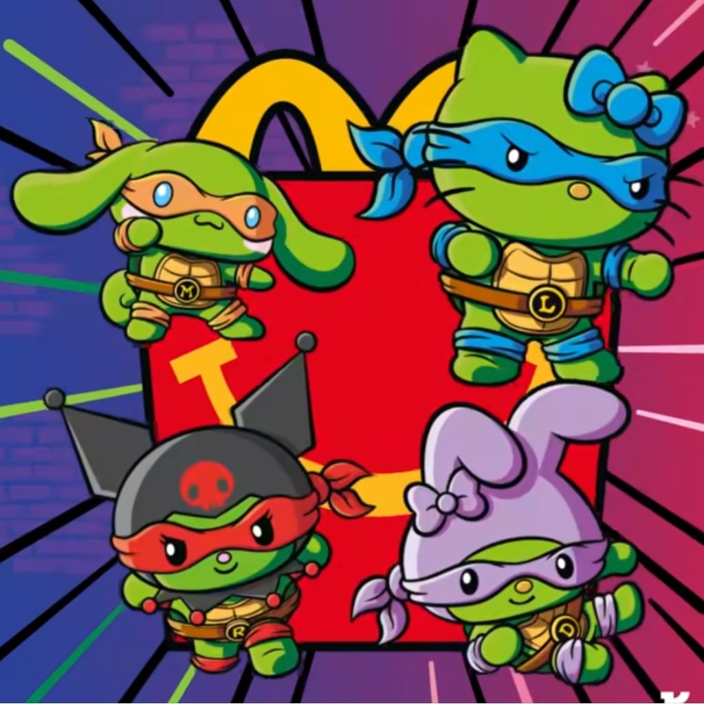 Combining The Power Of Friendship TMNT x Hello Kitty and Friends ...