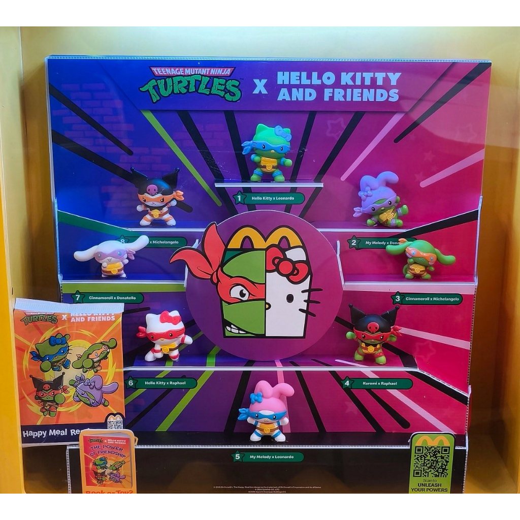 Authentic Thai Mac 1 Teenage Mutant Ninja Turtles x Hello Kitty and ...