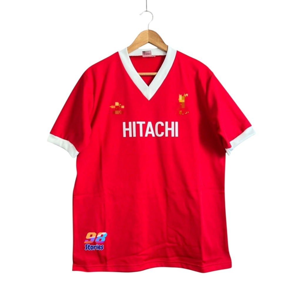 Retro Football Shirt Li-Hue-Pu-L 1978 Home Hitachi Red | Shopee Malaysia