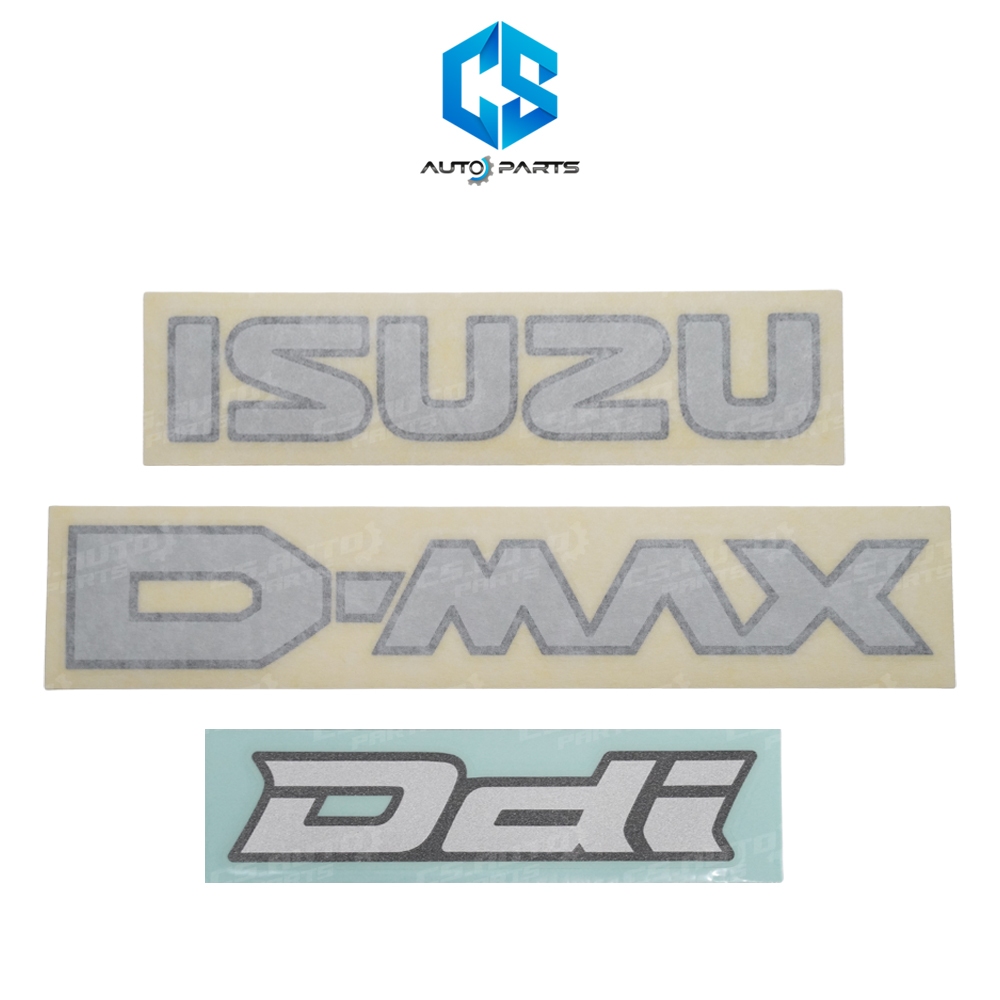 ISUZU D-MAX Ddi Sticker-ALL NEW Year 12-19 (Attached To The Rear ...