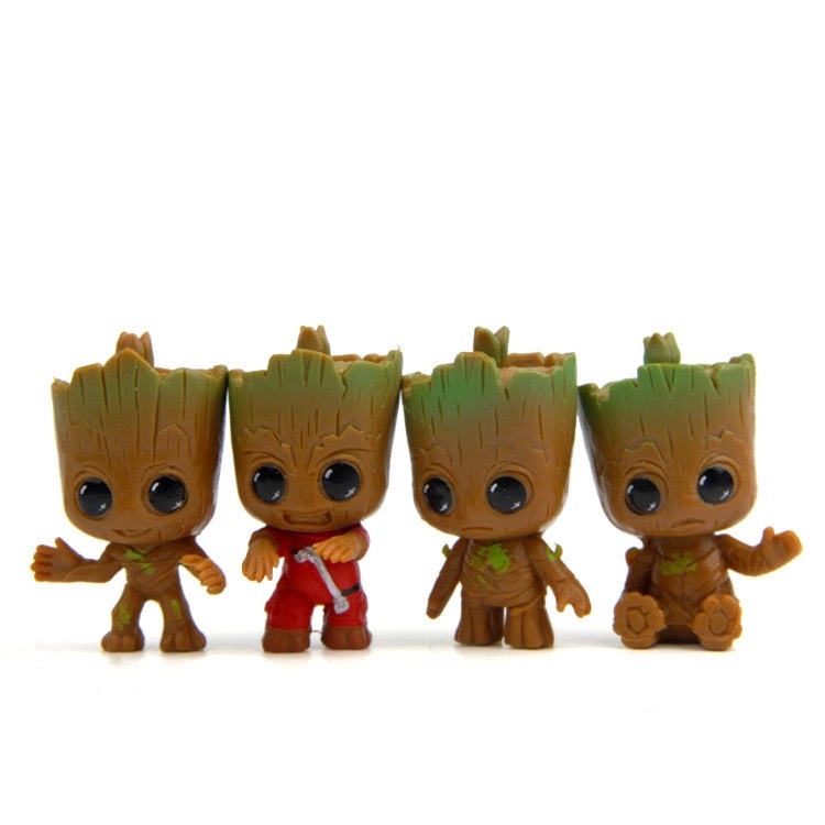 baby groot Model Complete 4 Pieces | Shopee Malaysia