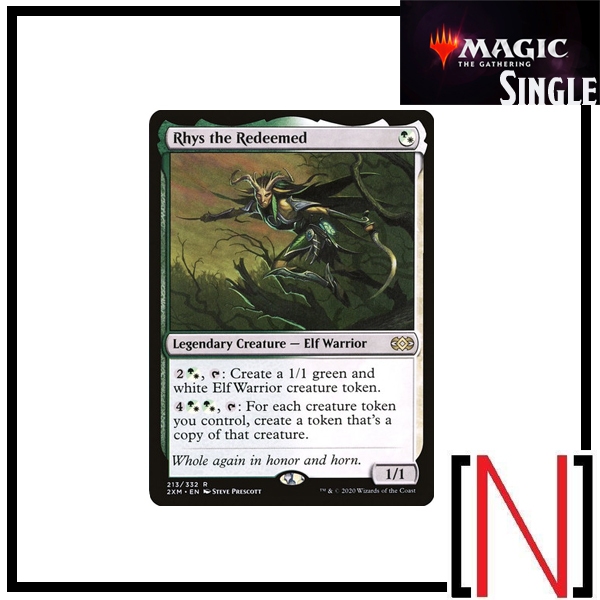 [MTG][Single][2XM] Rhys the Redeemed Level Rare [English] | Shopee Malaysia