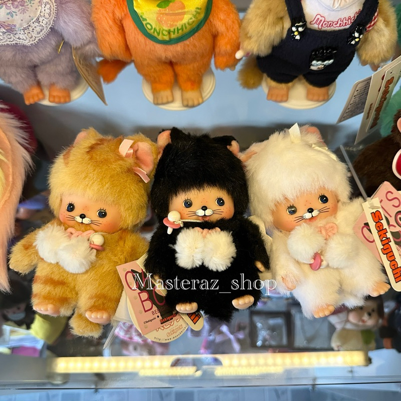 Used monchhichi Jacket Three-Color Cat Gang Rare Work Perfectly New ...