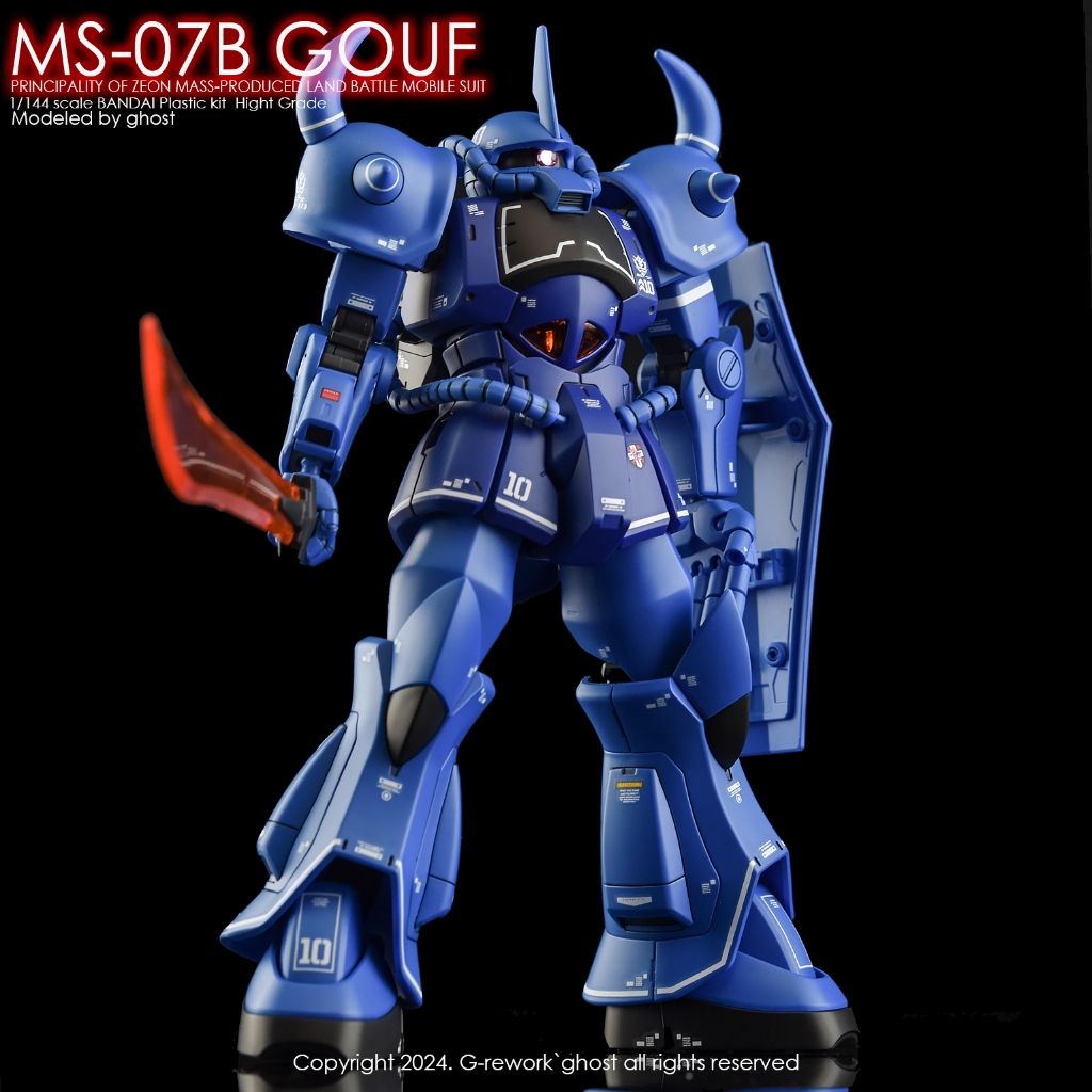 Water Decal [HG] MS-07B GOUF From G-Rework | Shopee Malaysia