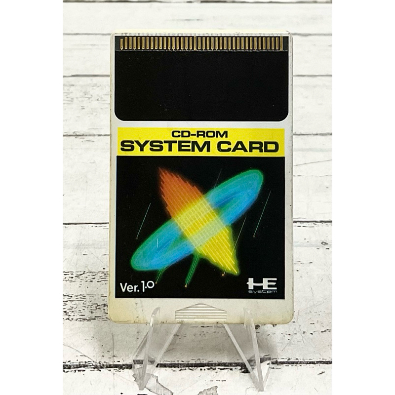 Original Disc [HuCARD] CD-ROM System Card Ver.1.0 (Japan) TurboGrafx-16 ...