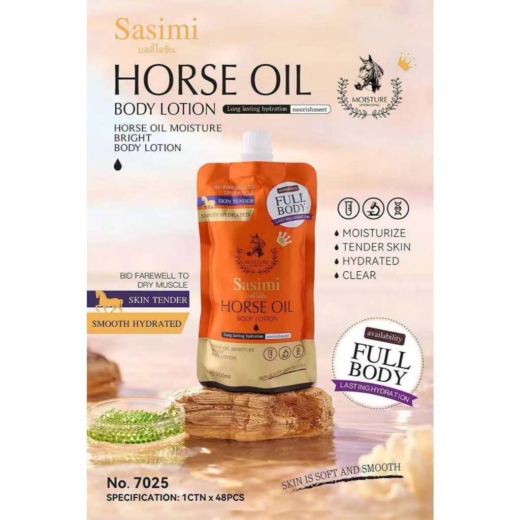 7024 Sasimi body lotion 3 Formulas Creamy Texture Easy To Absorb Light ...