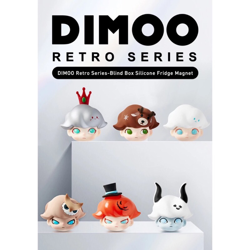 POP MART: Dimoo Retro Classic Replica Magnet (Random Design) | Shopee ...