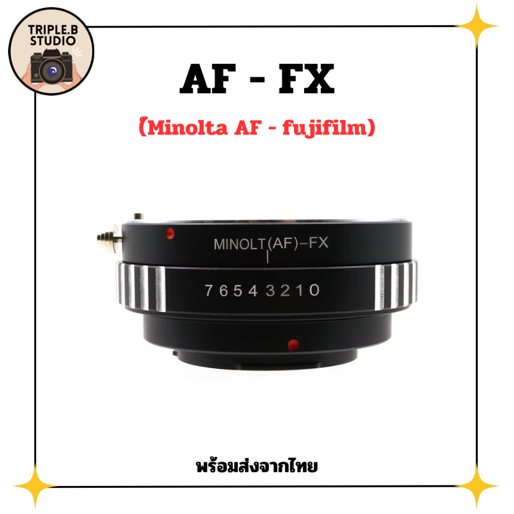 (AF-FX) Lens mount adapter Minolta AF-Fujifilm (FX) | Shopee Malaysia