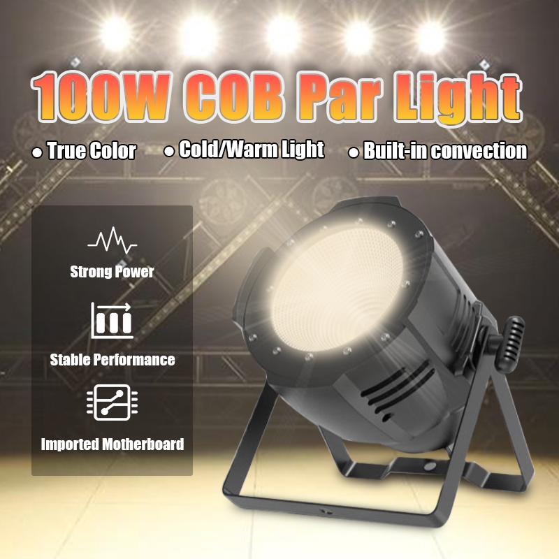 ZC COB PAR Light 100W Stage Party/Gig/Wedding High Brightness With ...