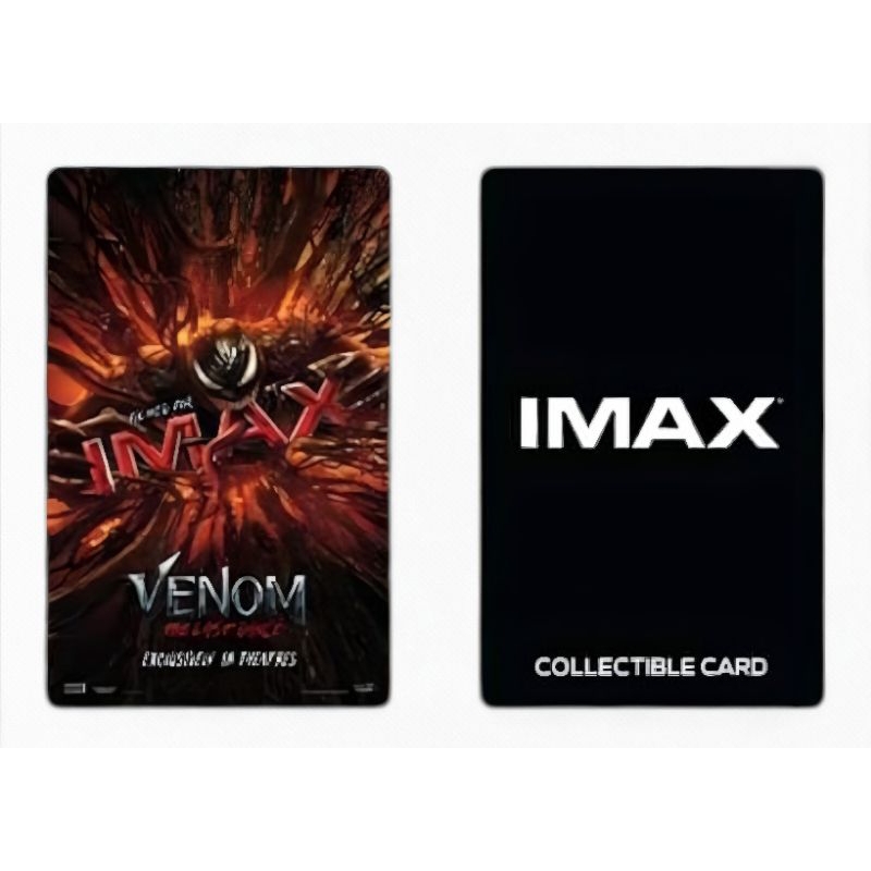 Hard Card IMAX Collectible Venom The Last Dance Wenham Demon Slayer ...