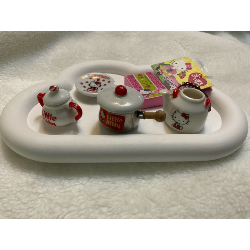 Collection Work Hello Kitty Rement Set Miniature Fair Condition Of ...